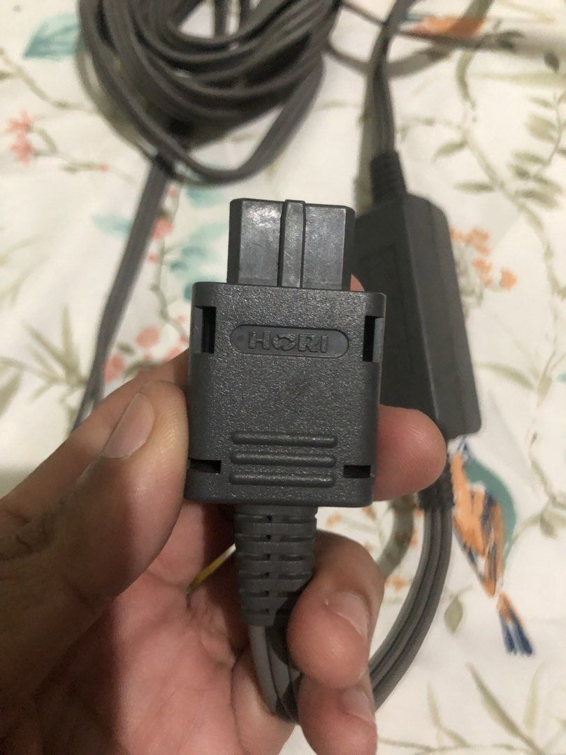 Hori Snes Super Famicom Gamecube Av Switching Cable Video Gaming