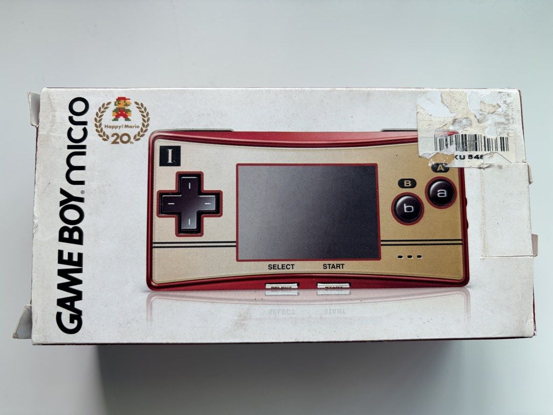 Nintendo Game Boy Micro Famicom 20th Anniversary Edition (Japanese ...
