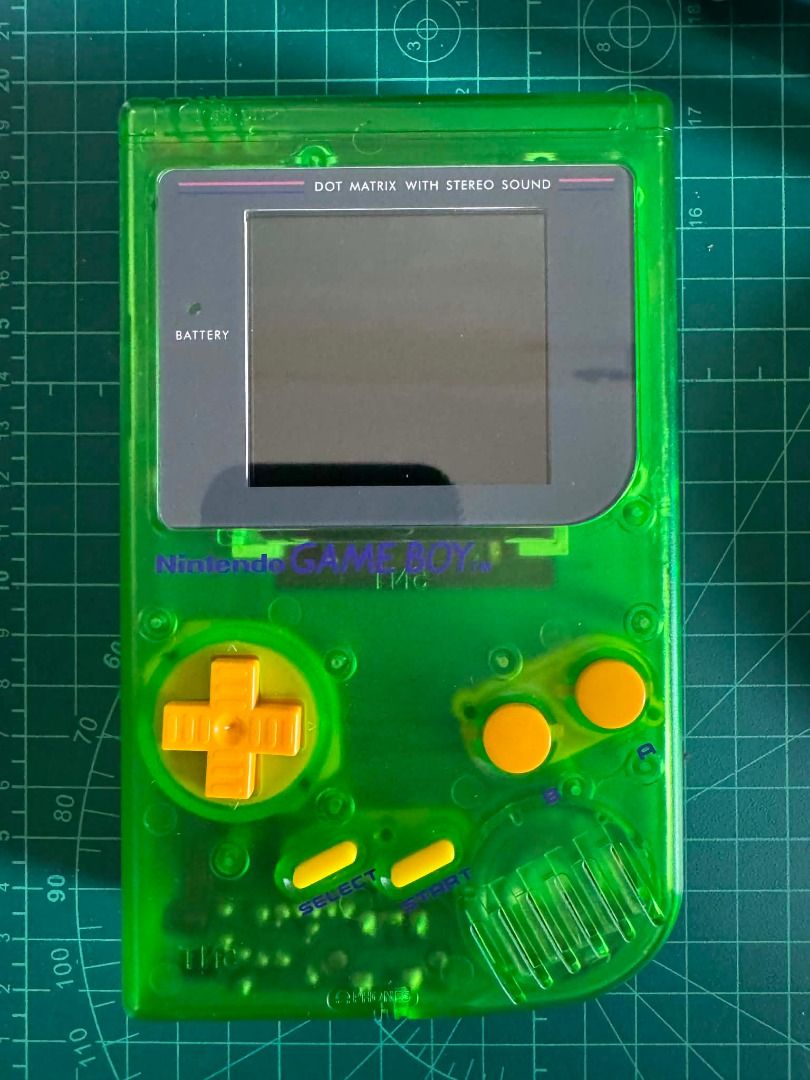 Modded Custom Game Boy Classic DMG-01 Pair | 2.45