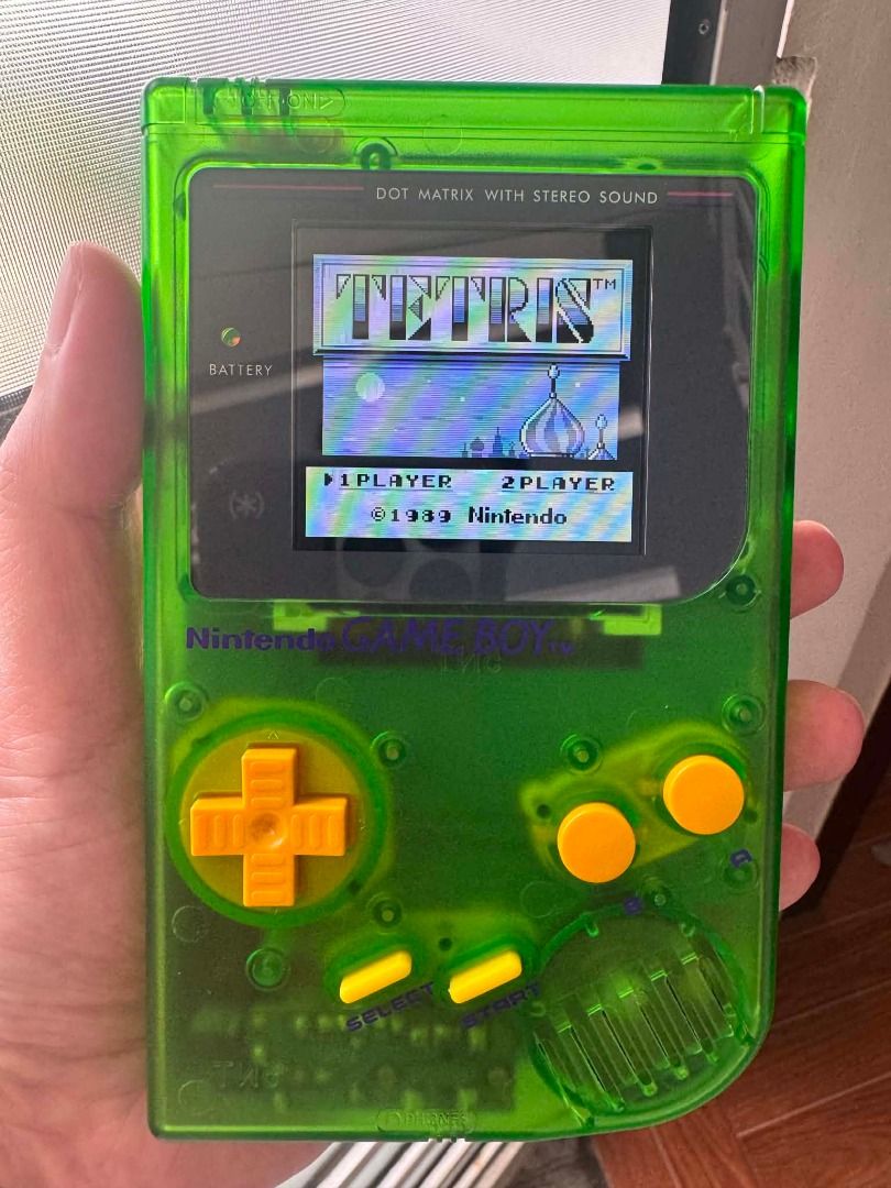 Modded Custom Game Boy Classic DMG-01 Pair | 2.45