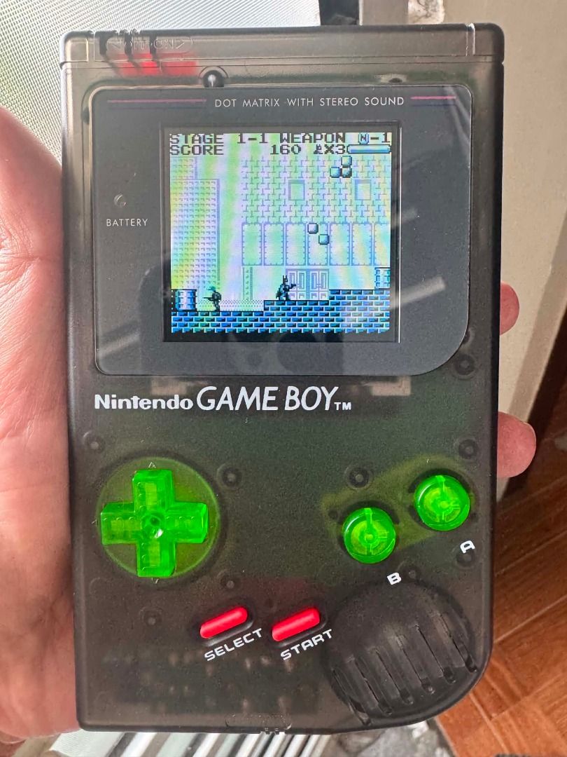 Modded Custom Game Boy Classic DMG-01 Pair | 2.45