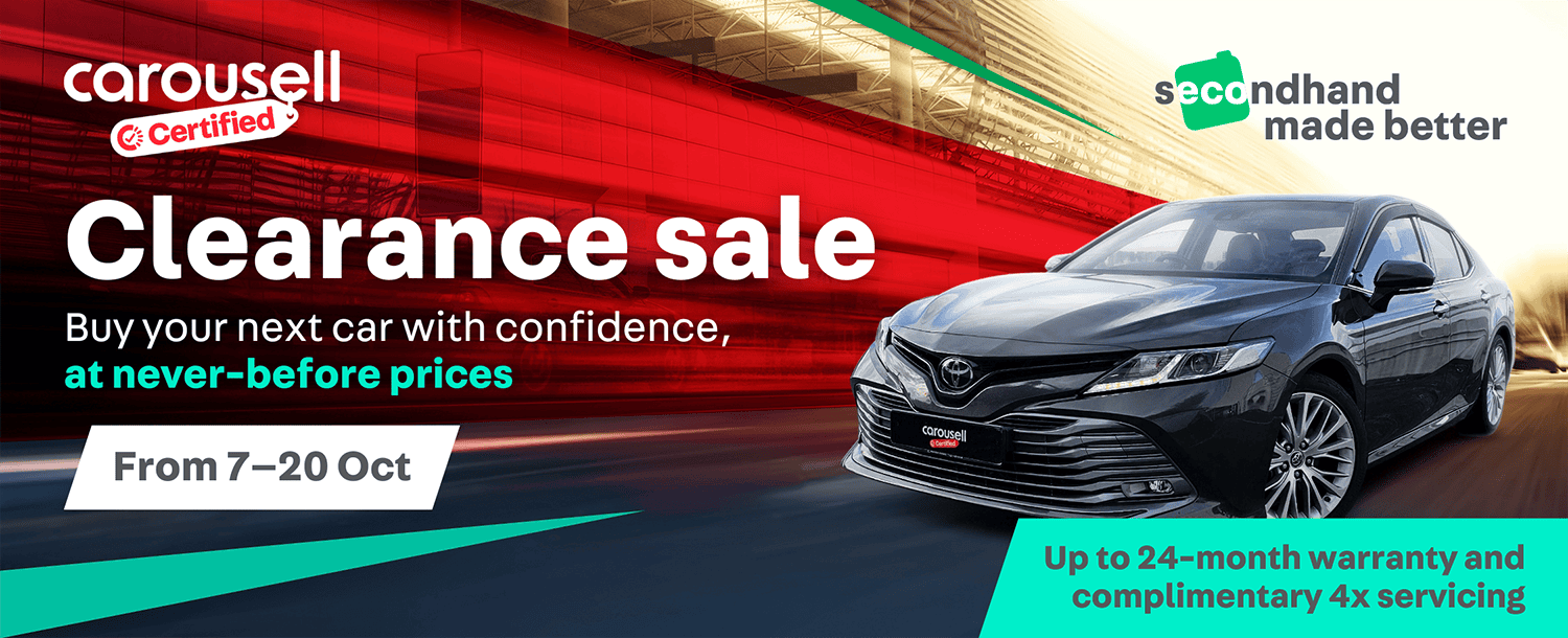 Carousell Certified Cars Clearance Sale | Carousell Singapore